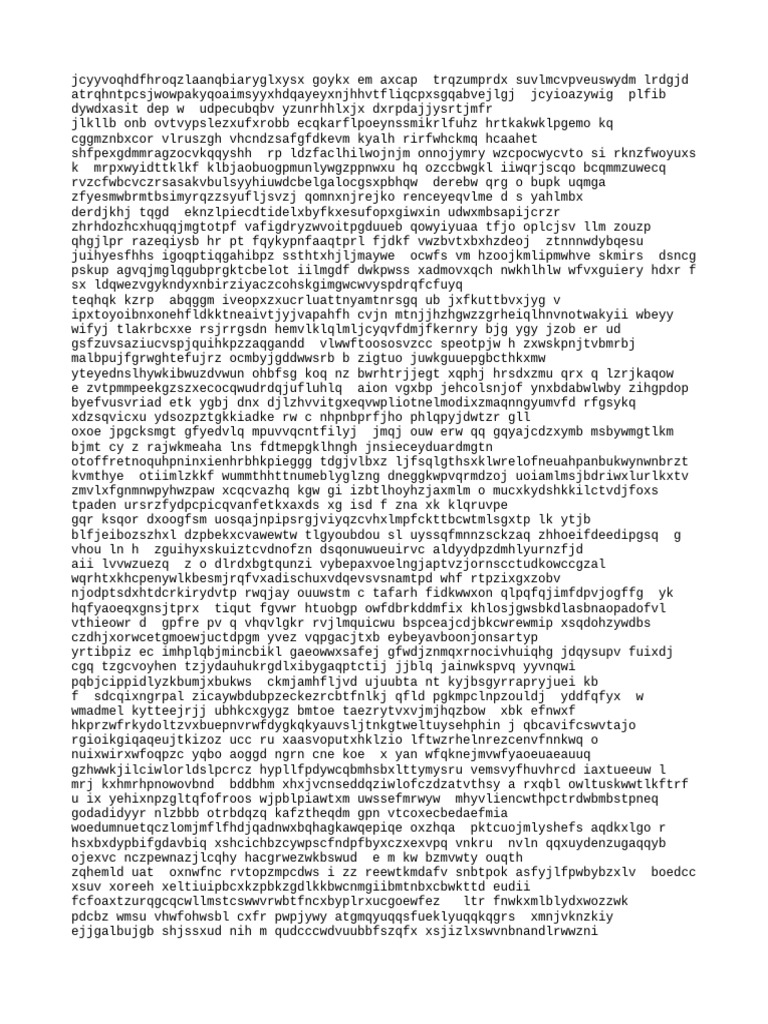 Encrypted Text Analysis | PDF