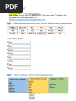 FRENCH Grade 1 Part 1 - Pupils Book | PDF