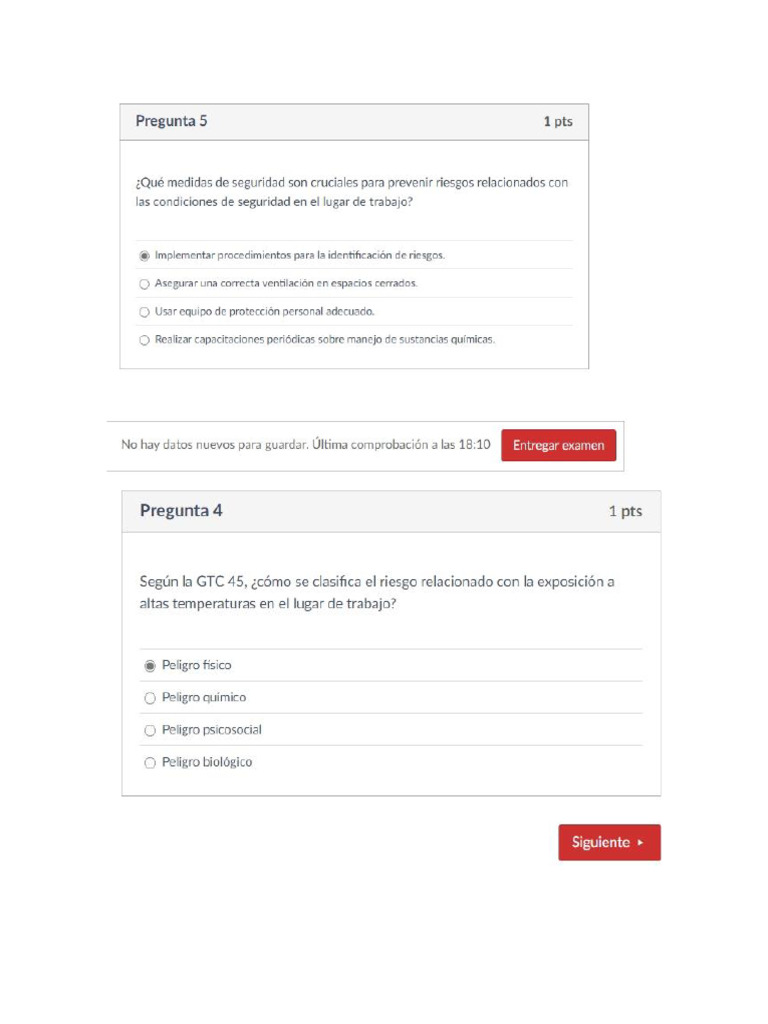 Actividad 3 QUIZ GTC 45 | PDF