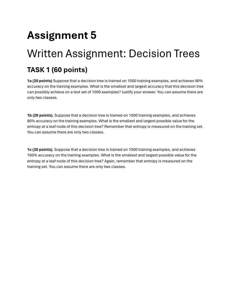 Assignment 5 | PDF