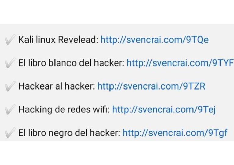 Libros de Hacker | PDF