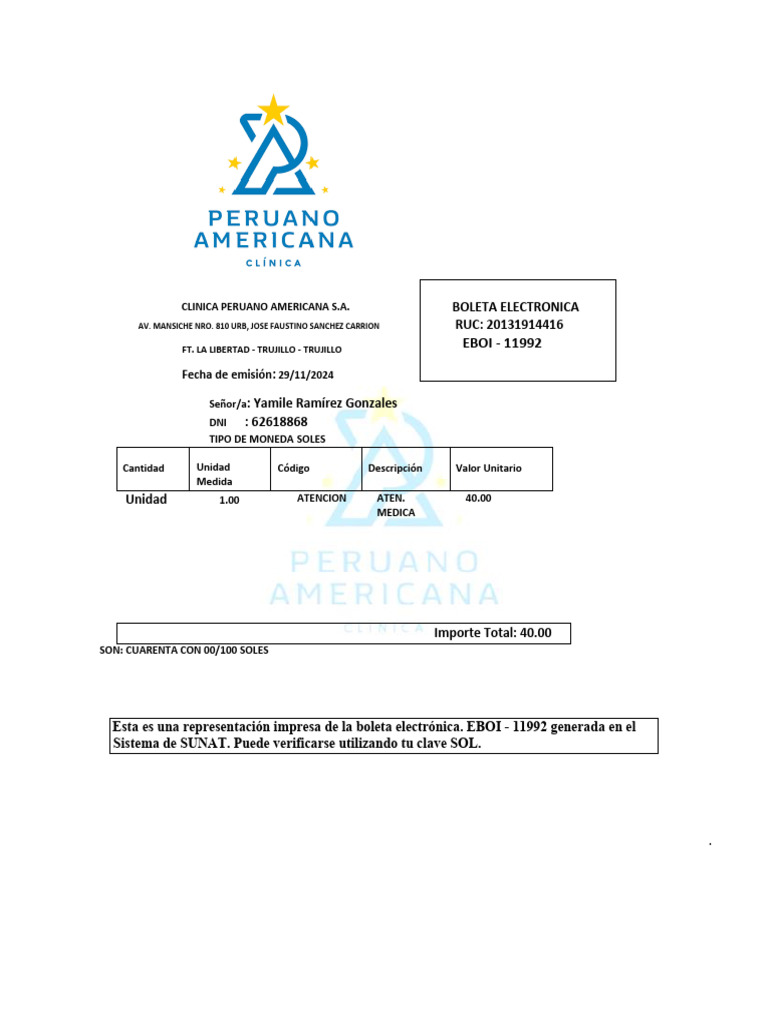 PERUANO - AMERICANO (Yamile Ramirez Gonzales) | PDF