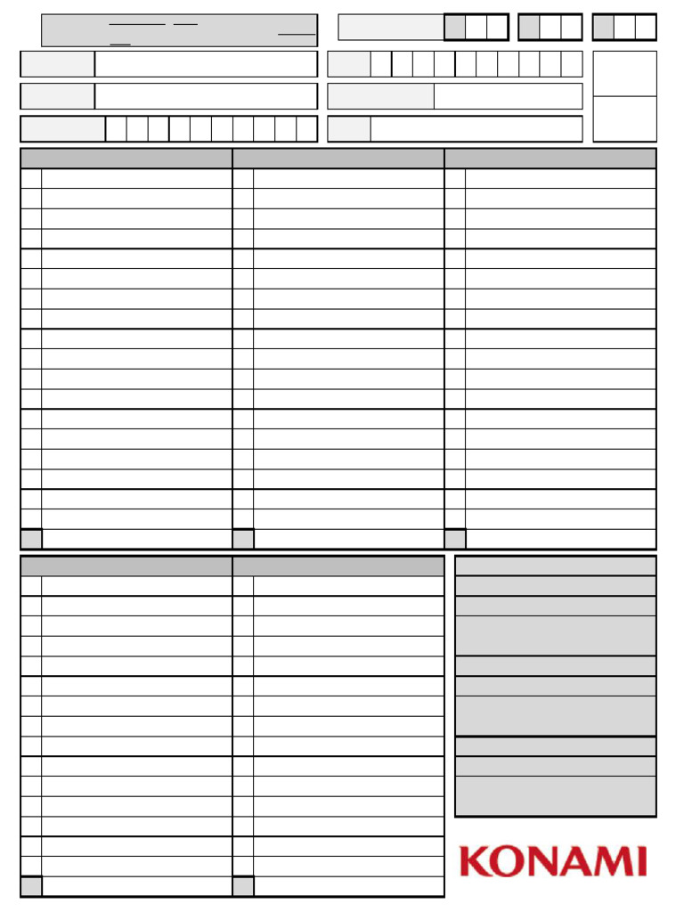 Decklist Ricardo Mata | PDF