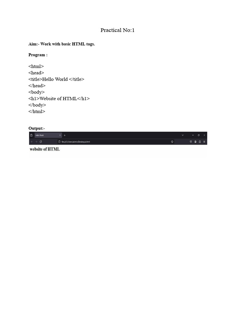 Wa0006. | PDF | Html | Html Element