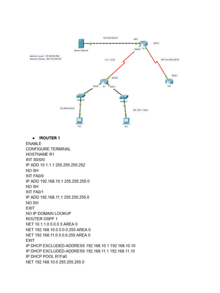 Router Configuration and NAT Setup Guide | PDF | Ip Address | Internet