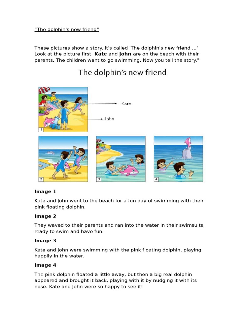 Dolphin Adventure at the Beach | PDF
