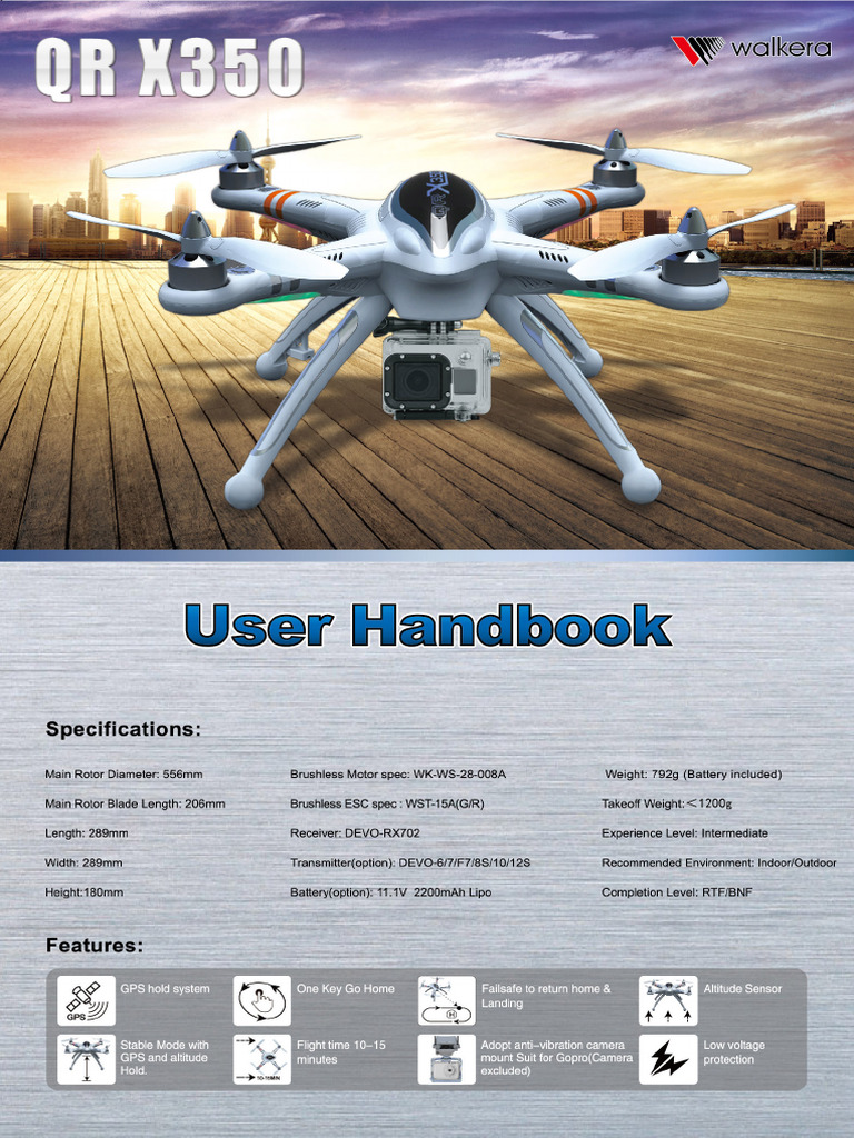 GPS Drone System User Manual | PDF | Machines | Manufactured Goods