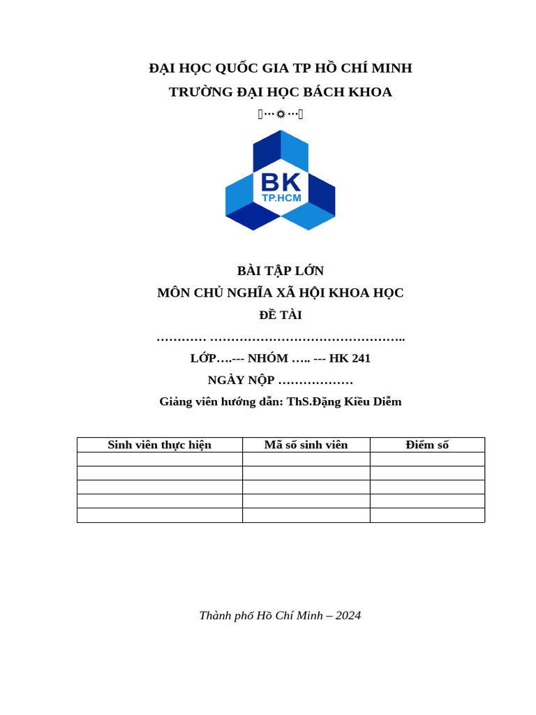 BTL CNXH | PDF