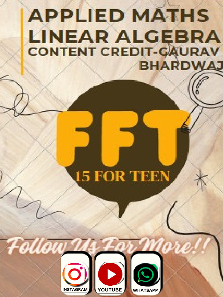 FFT Am Unit 3 by Tushika Rawat PDF | PDF