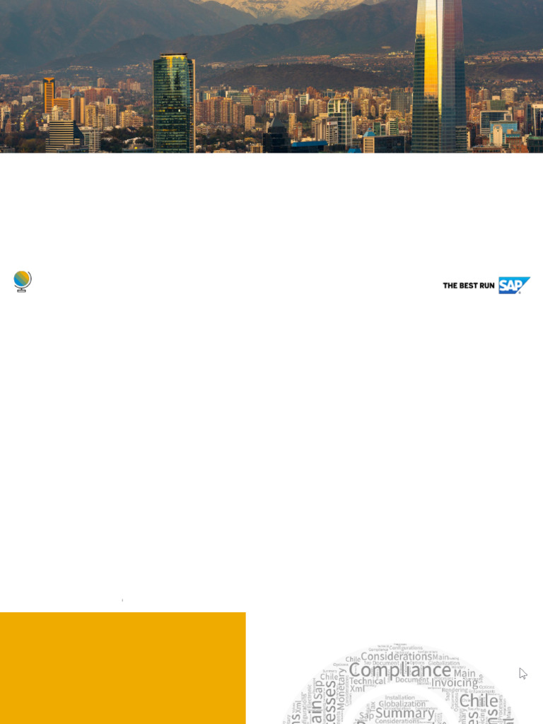 Chile SAP Electronic Invoicing Guide | PDF | Invoice | Accounts Payable