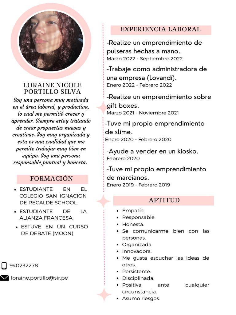 Curriculum | PDF | Iniciativa empresarial | Business