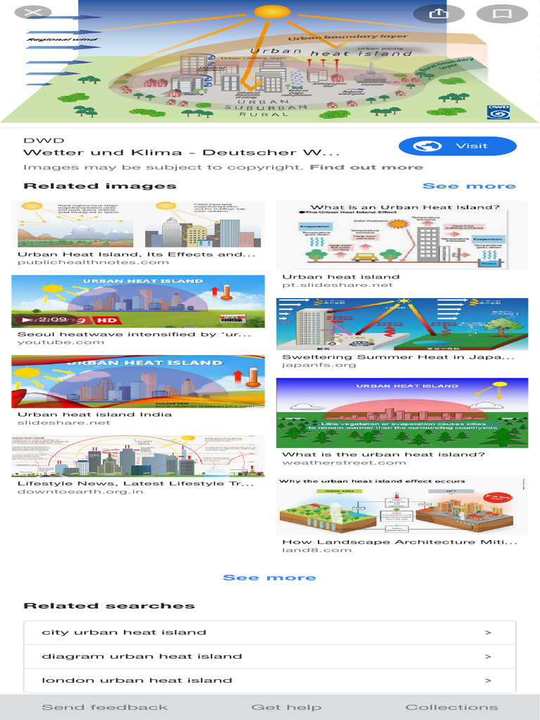Example of An Urban Heat Island - Google Search | PDF | Thermodynamics ...