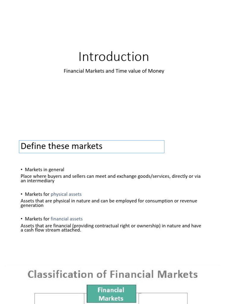 Module 1 Introduction TVM | PDF | Interest | Present Value