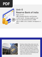 Role of RBI in Control of Credit | PDF | Reserve Bank Of India ...