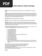 Bridge Bidding Cheat Sheet | PDF | Games Of Mental Skill | Gaming Devices