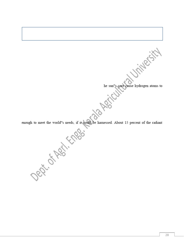 Res Unit 2. | PDF | Solar Energy | Convection