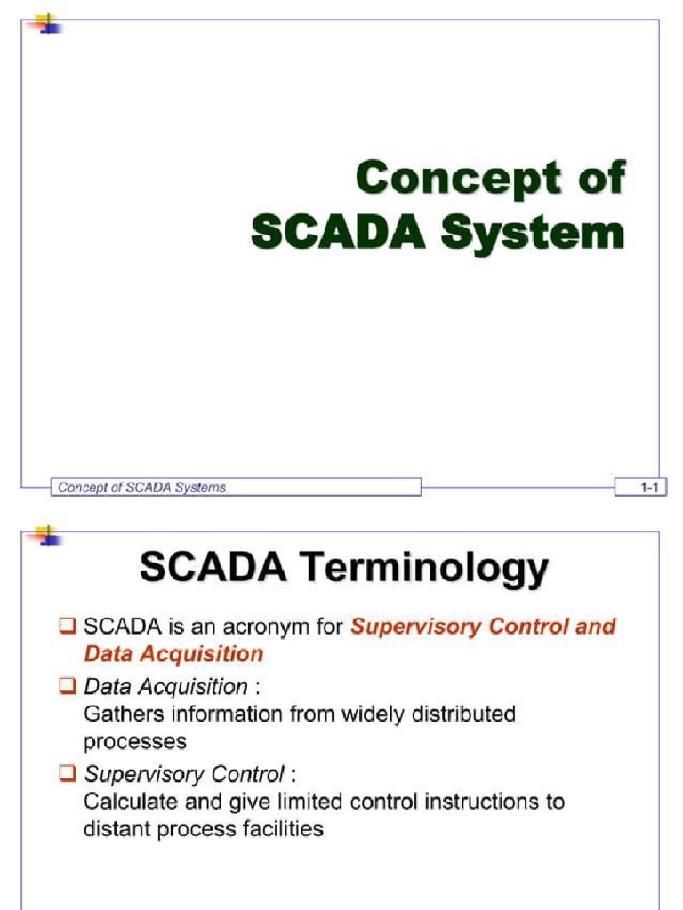 Scada Systems 3 | PDF