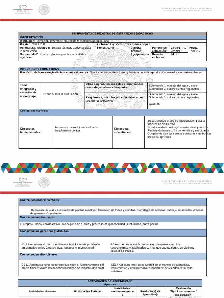 Eca 1 Sub2 | PDF | Evaluación | Semilla