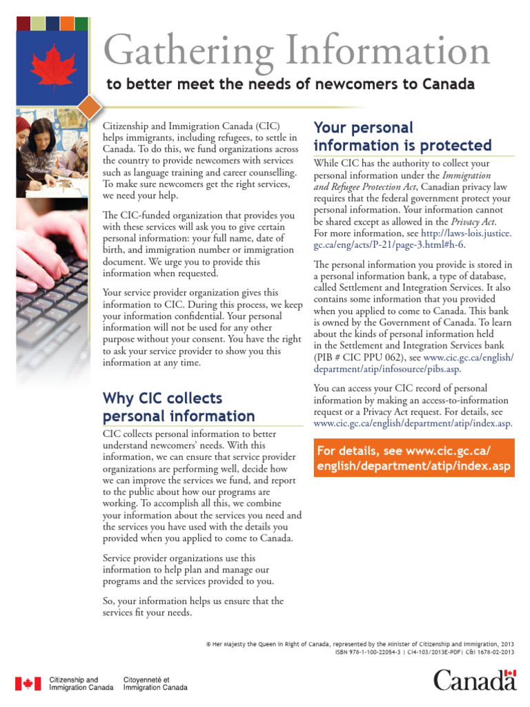 Gathering Information - English | PDF | Canada | Cultural Globalization