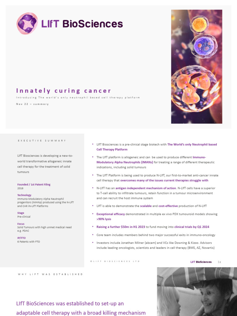 Alex Blyth Investing in The Age of Longevity 2022 | PDF | Immune System ...