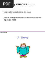 La Ropa en Espanol 30 Nombres de Prendas de Vestir Imprimible | PDF