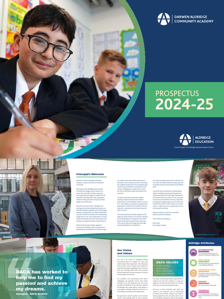 Prospectus 2024 - Daca - Final | PDF | Teachers | Curriculum