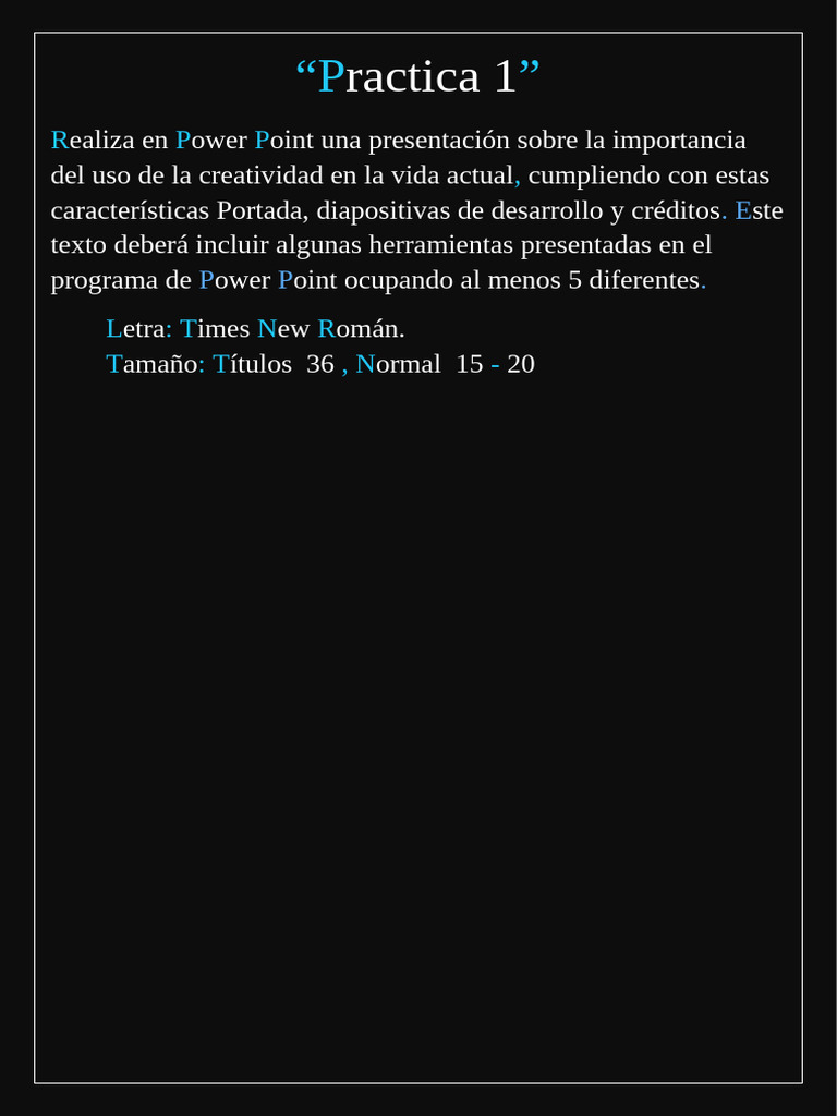 Practicas de Paint, Word, Excel y Power Point | PDF