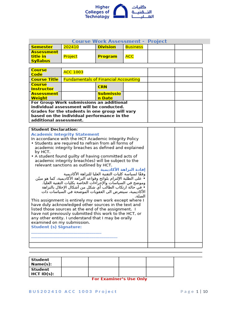 Group 3 Result Hamad | PDF | Debits And Credits | Expense