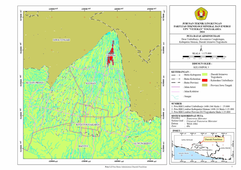 Peta Batas Adm | PDF