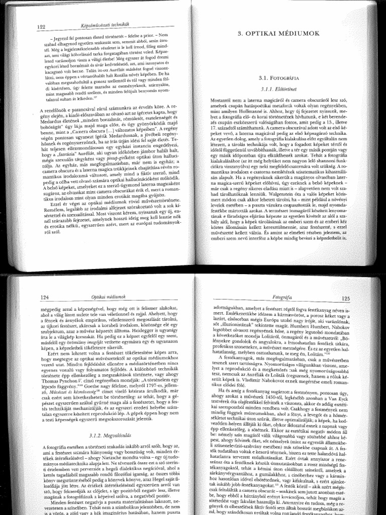 F. Kittler - Optikai Médiumok | PDF