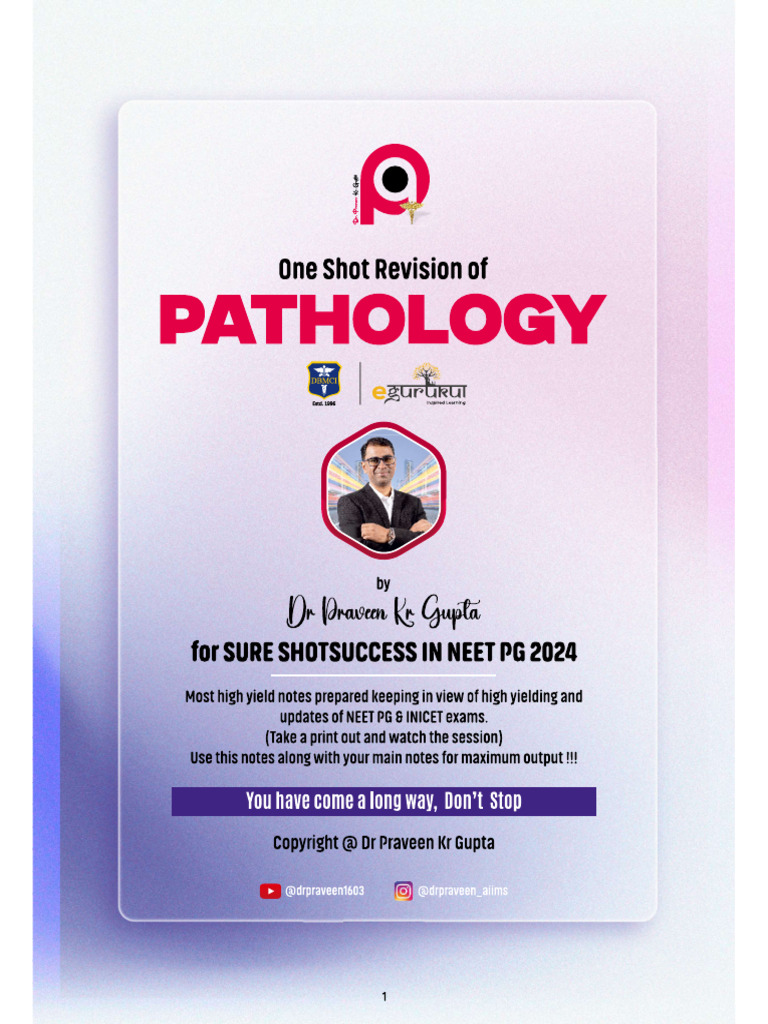 One Shot Patho | PDF