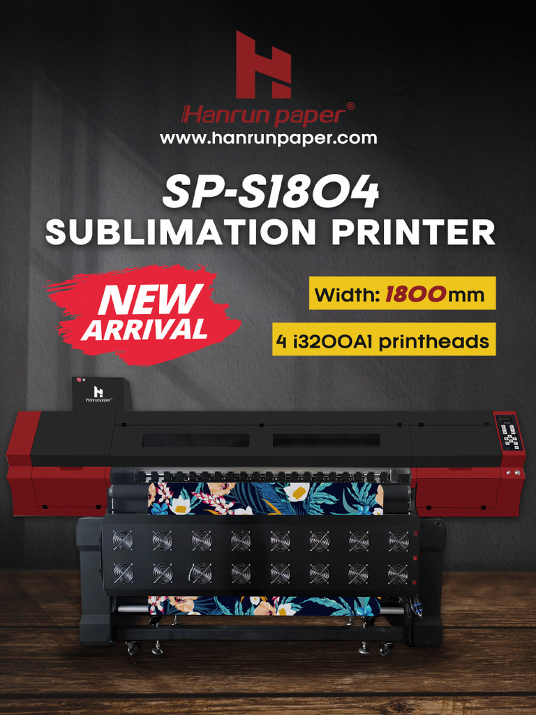 SP-S1804 Sublimation Printer | PDF