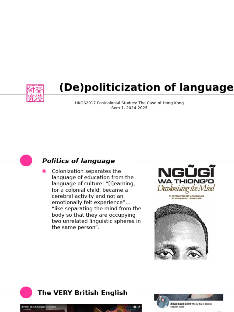08 Depoliticalization of Language | PDF | Liberal Arts Education