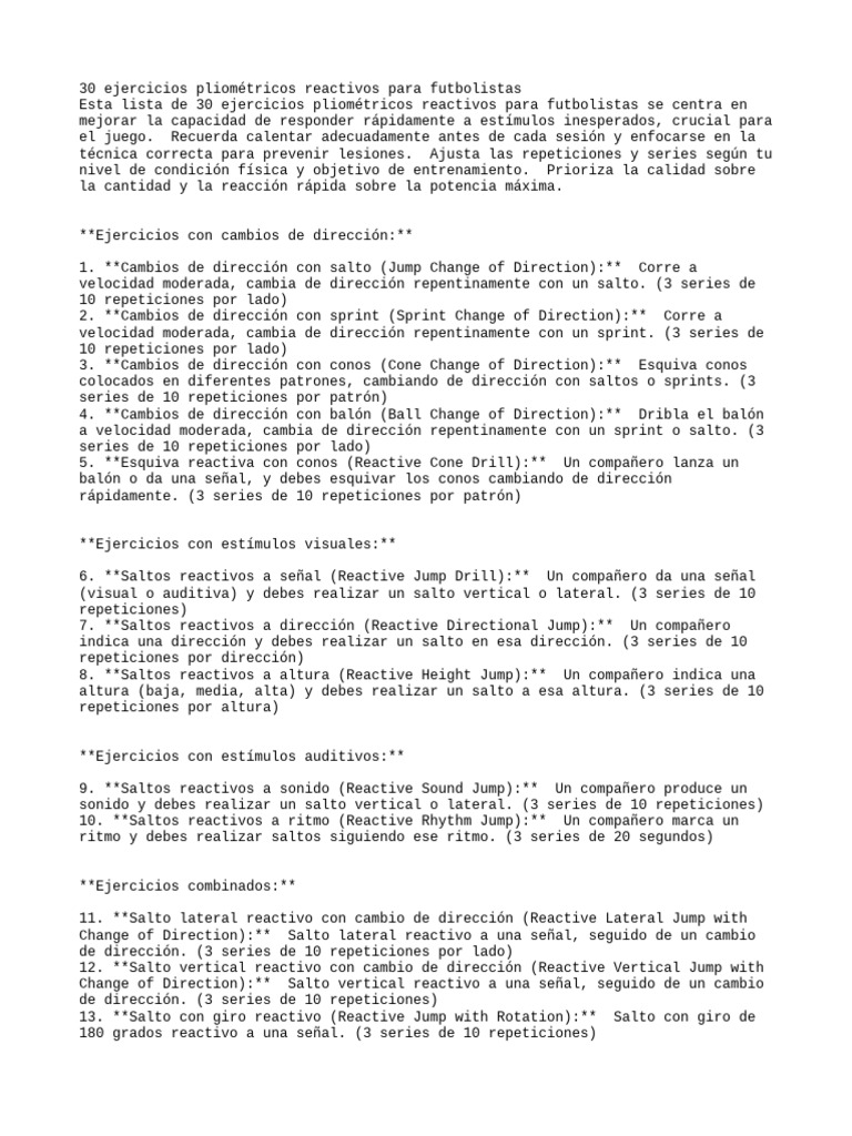 Jump Change of Direction | PDF