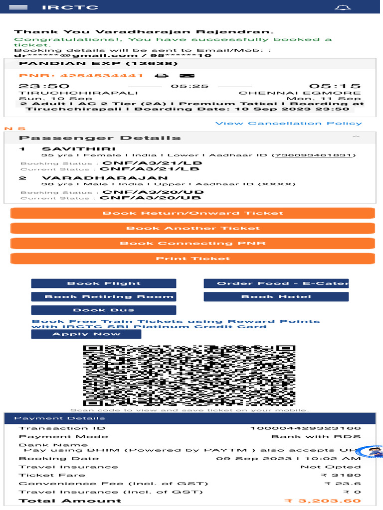 IRCTC Next Generation ETicketing System | PDF