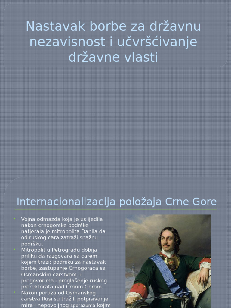 6 - Prezentacija Istorija | PDF