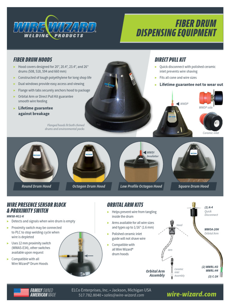 WireWizard FiberDrumDispensingEquipment Flyer V2-2-Web | PDF ...