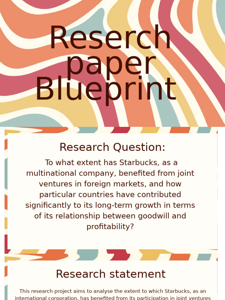Starbucks' Joint Ventures and Growth Insights | PDF