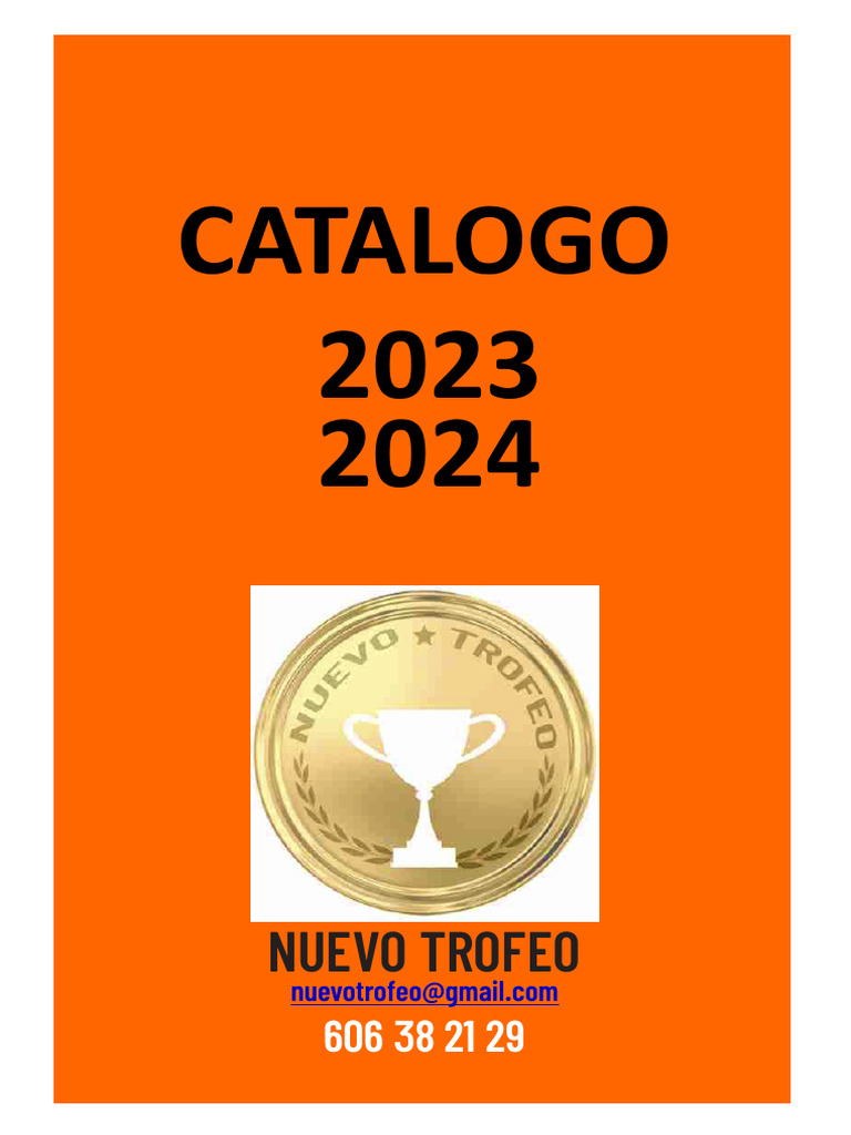 Catalogo 2023-2024 Nuevotrofeo | PDF