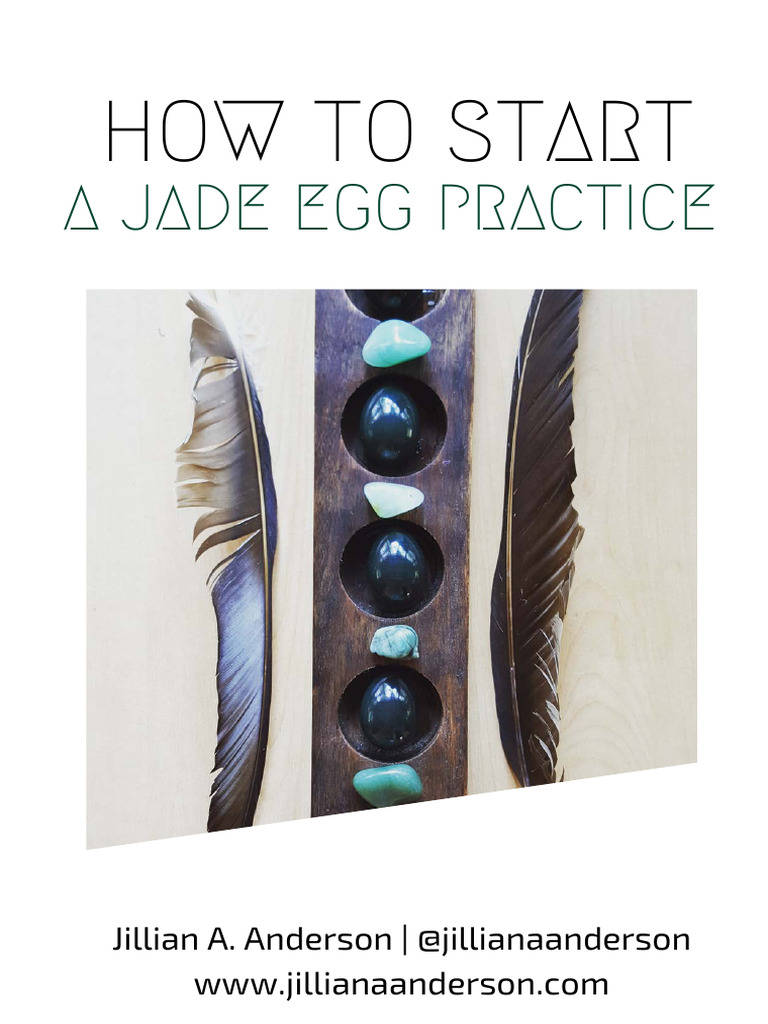 How To Start A Jade Egg Practice | PDF | Human Reproduction