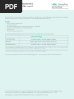 HBL Personal Loan Key Fact Sheet | PDF | Banks | Loans