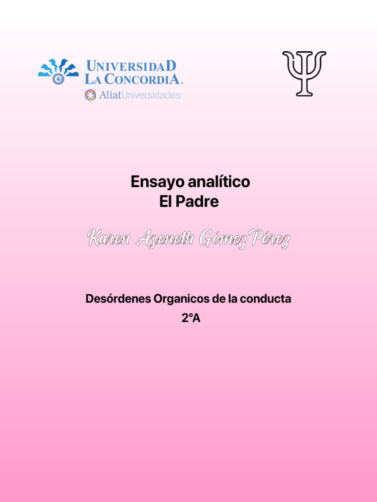 Ensayo Crítico El Padre | PDF