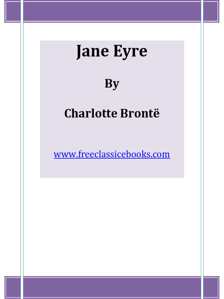 Jane Eyre | PDF | Bed