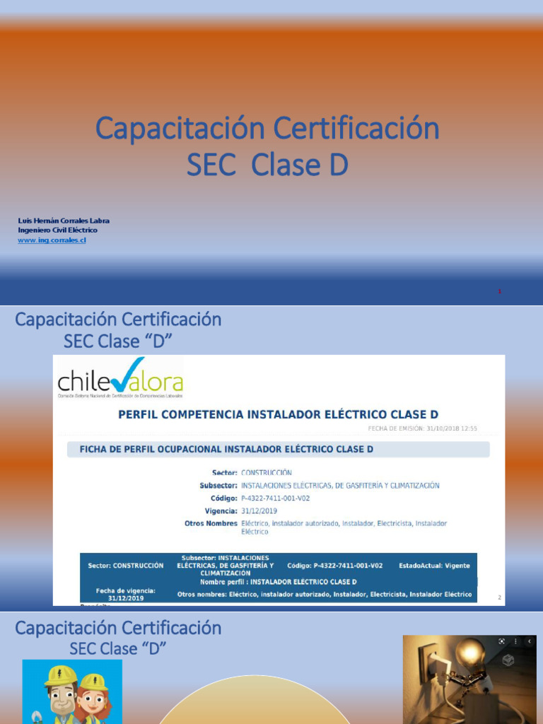 Cap Cert Sec Parte 1actualizado | PDF | Resistencia Eléctrica y ...