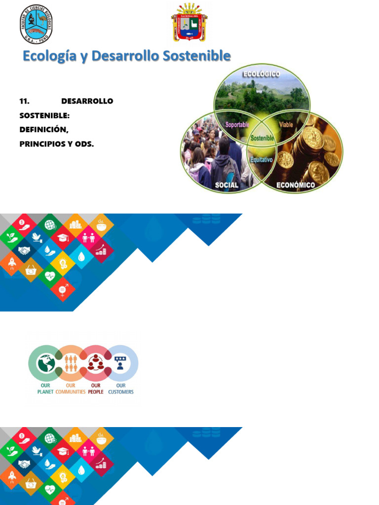 Desarrollo Sostenible y Ods | PDF | Sustentabilidad | Desarrollo sostenible