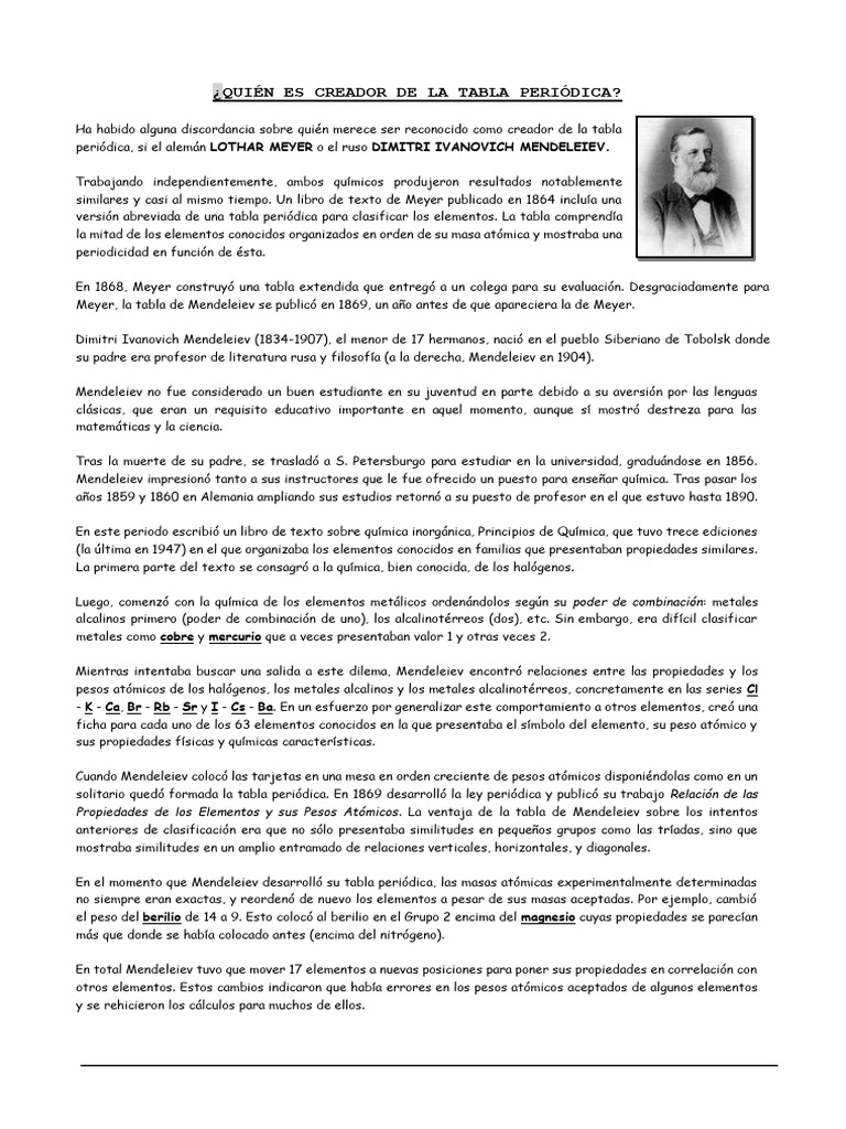 3°2° Continuidad Pedagogica | PDF | Tabla periódica | Átomos