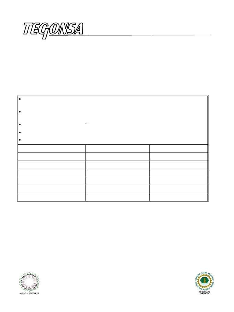 TSR 10 Rubber Technical Data Sheet | PDF