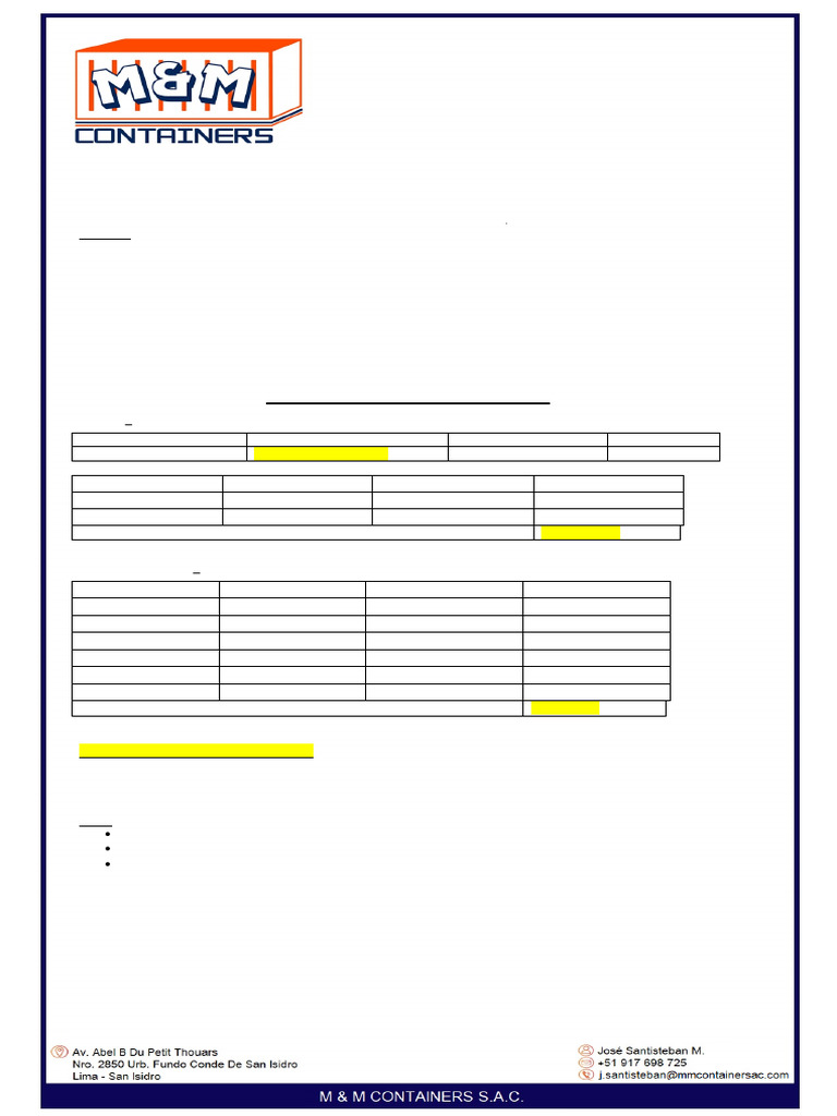 Proforma 0048 | PDF