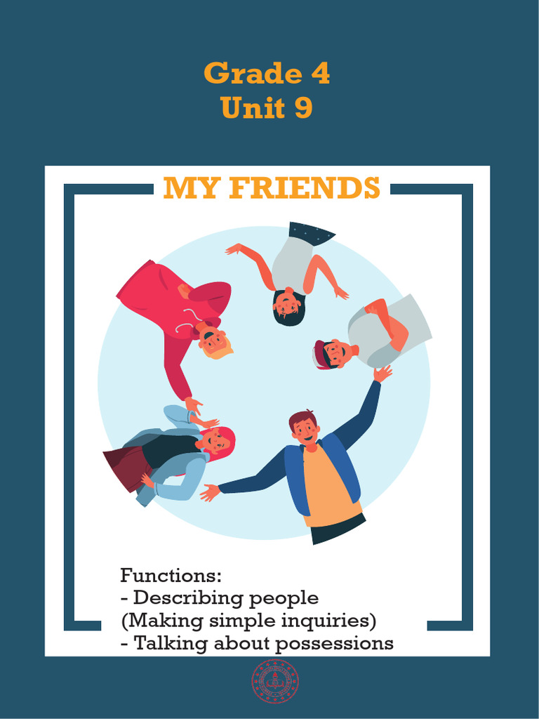 Grade 4: Describing Friends | PDF | Human Communication | Human Appearance
