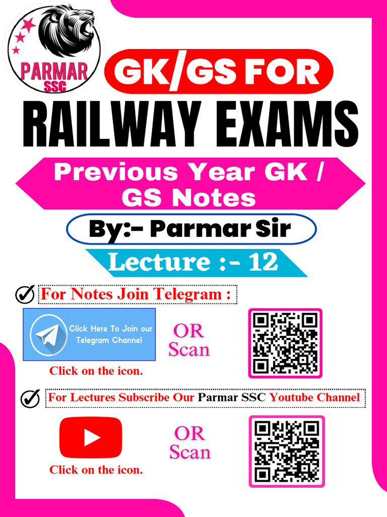 RRB PYQ Lecture 12 in Engish (@apna - PDF) | PDF